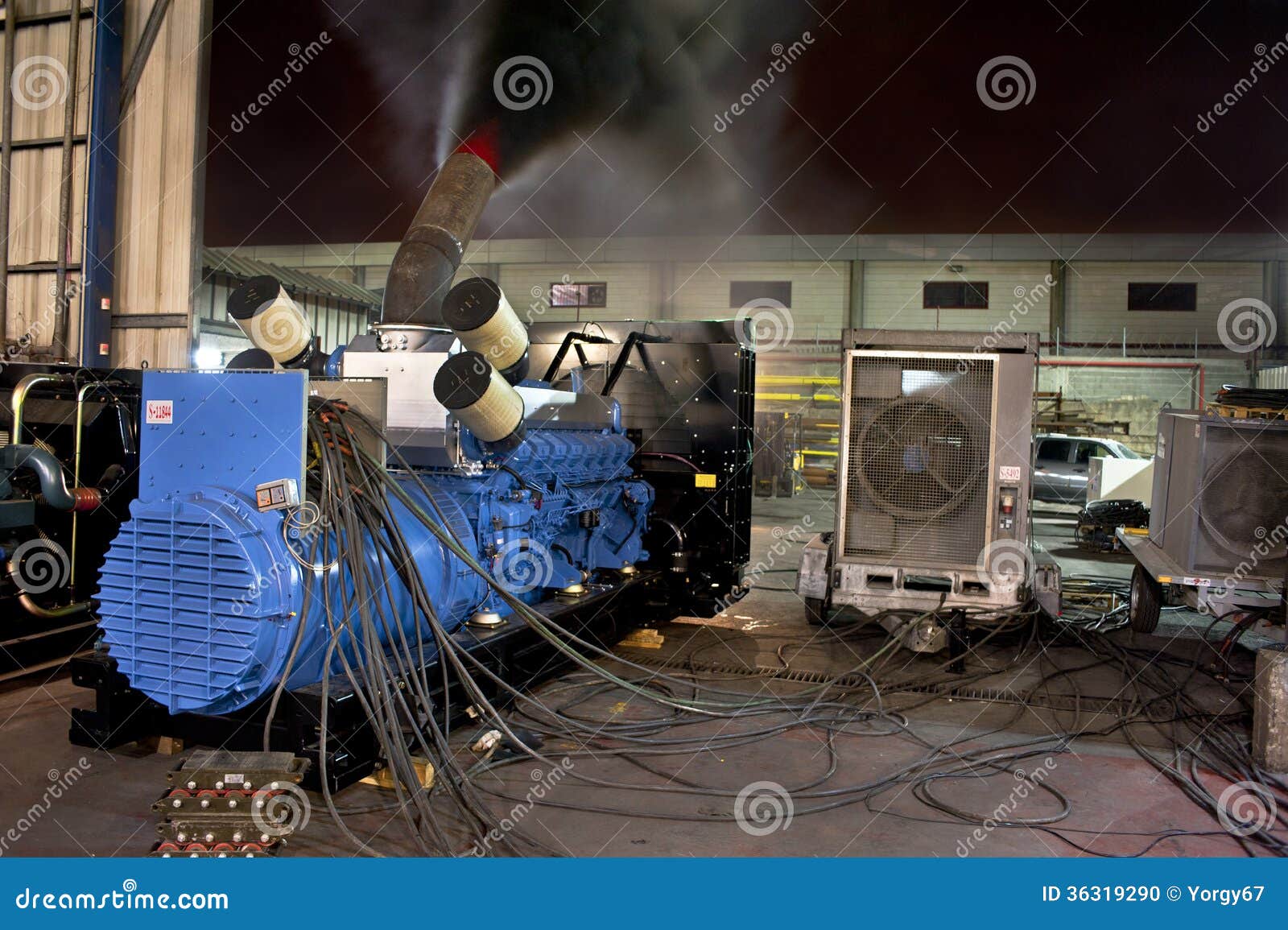 Generator Test editorial image. Image of launch, source - 36319290