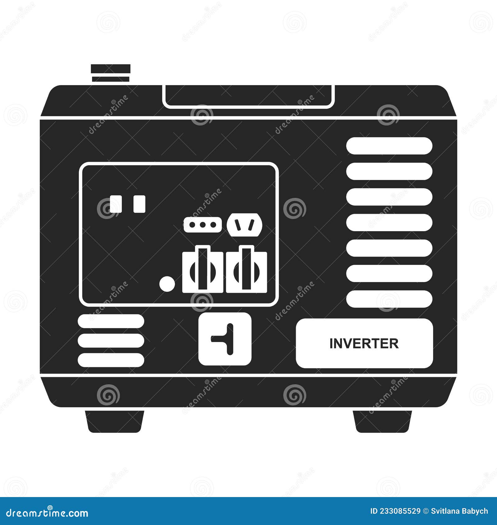 Generator Vector Icon On White Background. Flat Vector Generator Icon ...