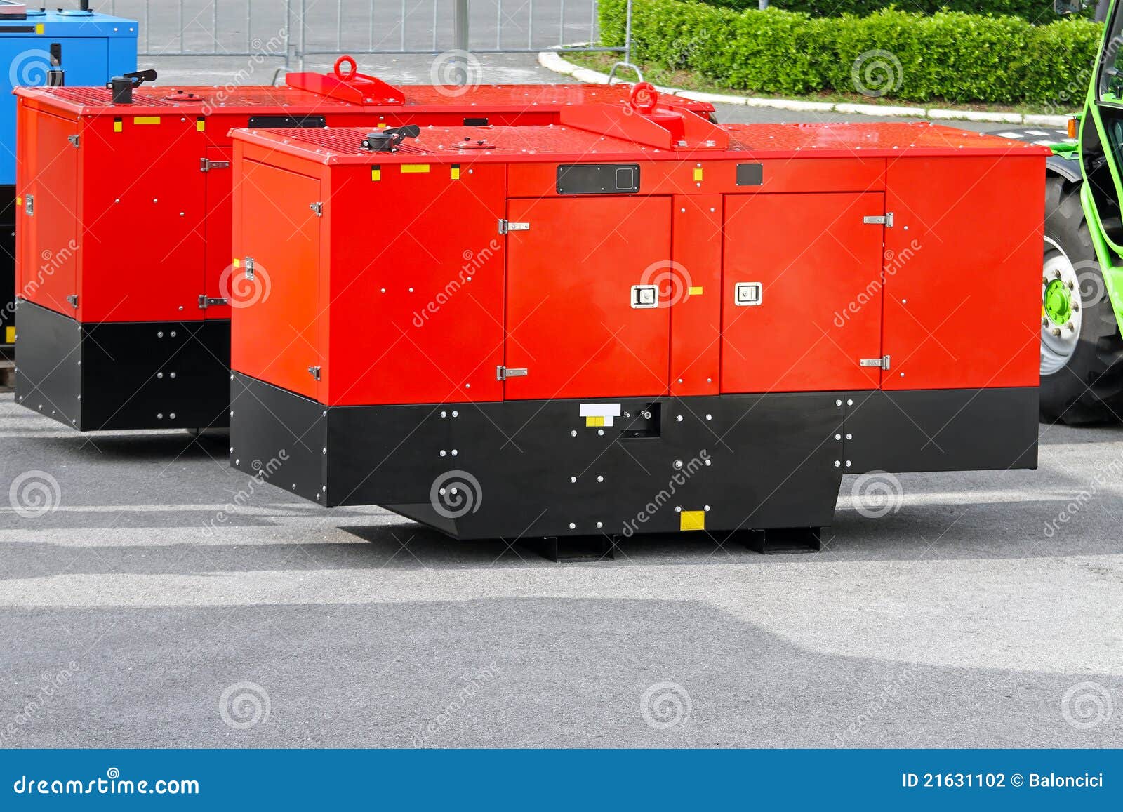 Generatori Di Potenza Mobili Fotografia Stock - Immagine di mobile ...