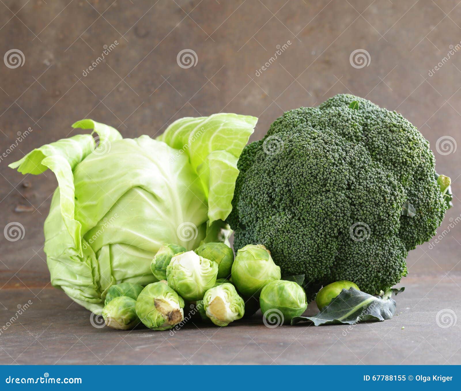 Generi Differenti Di Cavolo - Broccoli, Cavoletti Di Bruxelles E Bianco ...