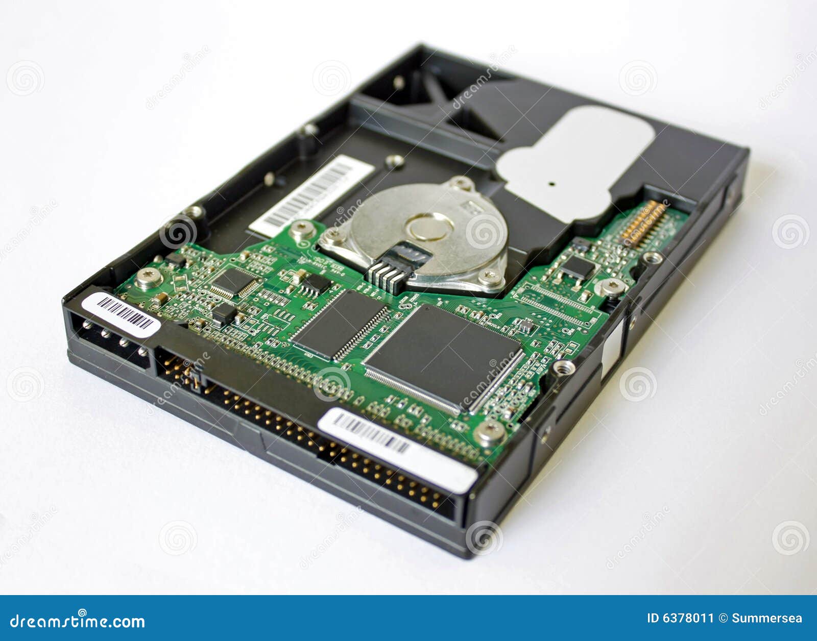 Generic 3.5 hard disk stock image. Image of interface - 6378011