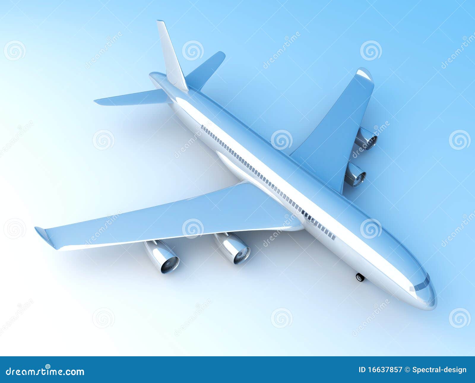 Generic Airplane stock illustration. Illustration of airline - 16637857