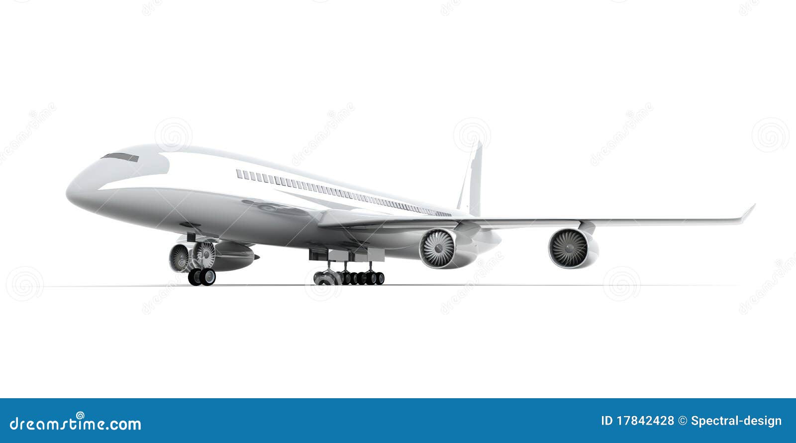 Generic Airplane stock illustration. Illustration of airplane - 17842428