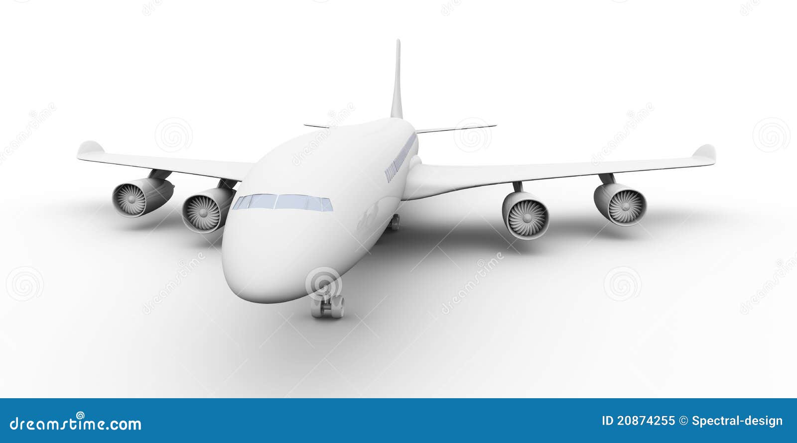 Generic Airplane stock illustration. Illustration of transportation ...