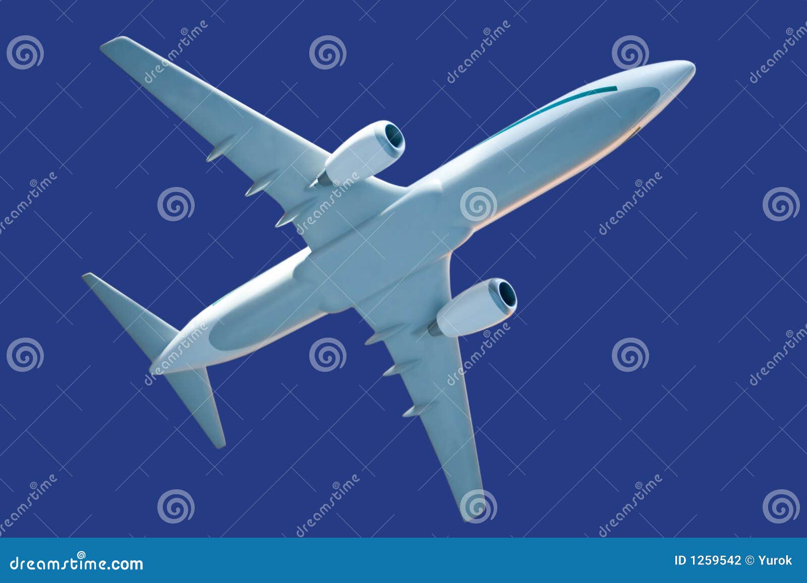 Generic airplane model stock photo. Image of deliver, cargo - 1259542