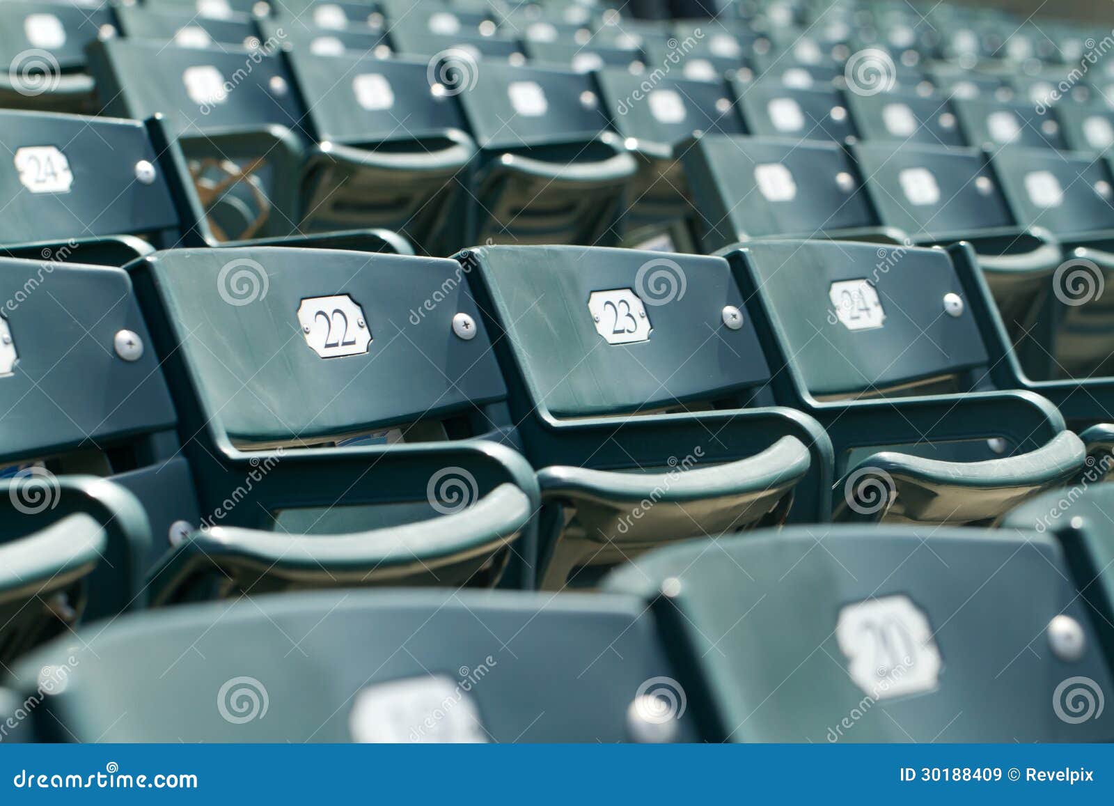 Stadium Seating Angled stock image. Image of outside - 30188409