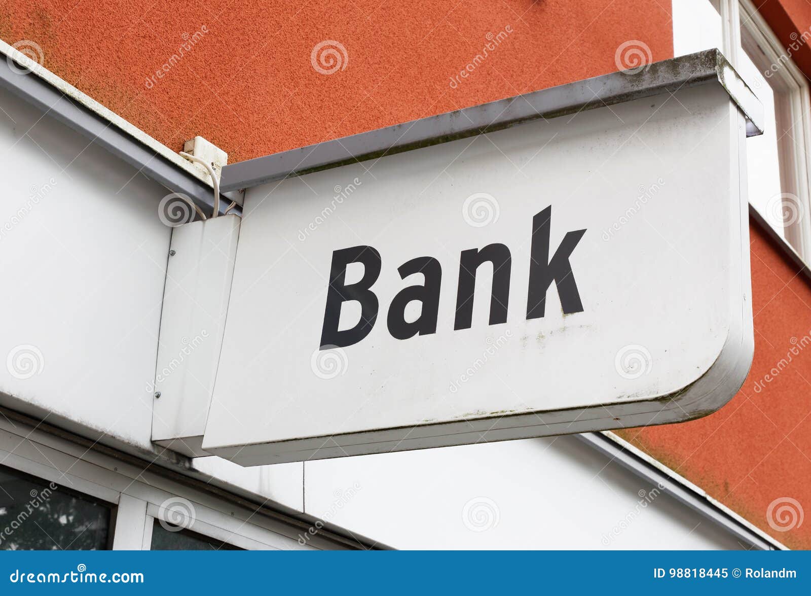 Bank office sign stock image. Image of sign, text, close - 98818445