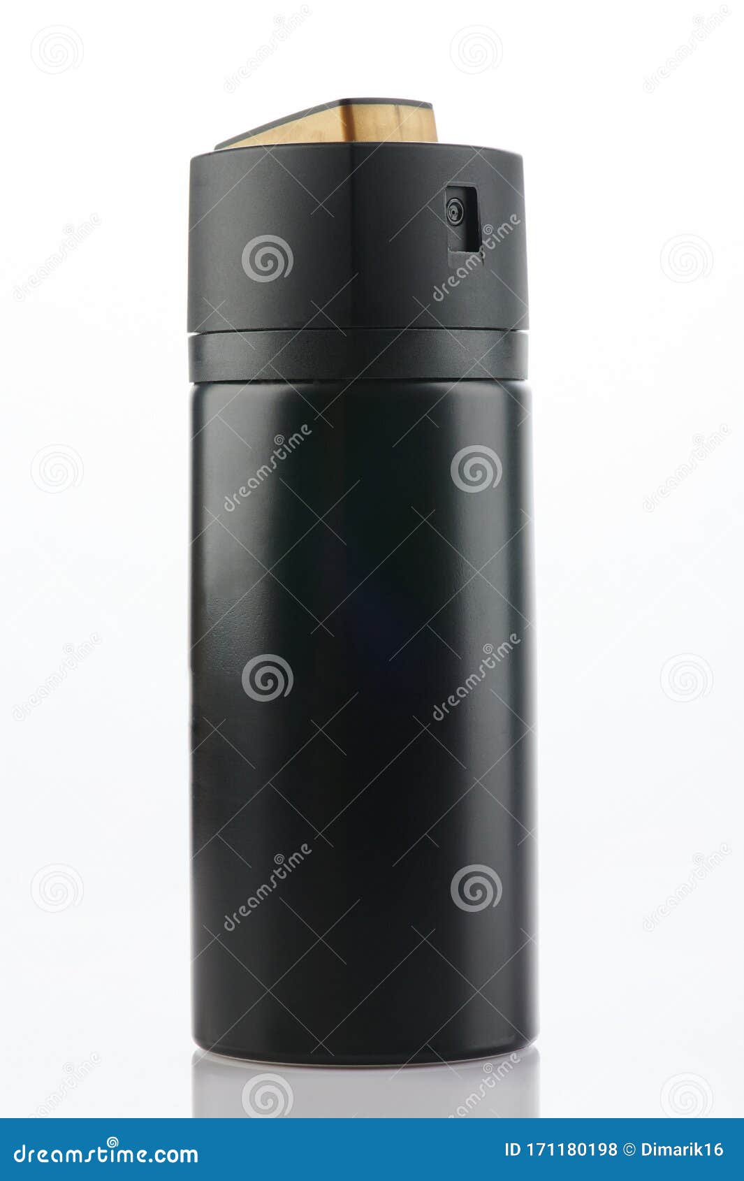 Generic Black Color Spray Can Stock Photo - Image of cosmetic ...