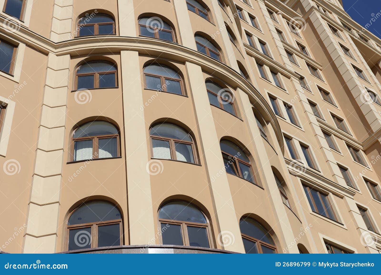Generic Brick Office Building Stock Image - Image of exterior, district ...