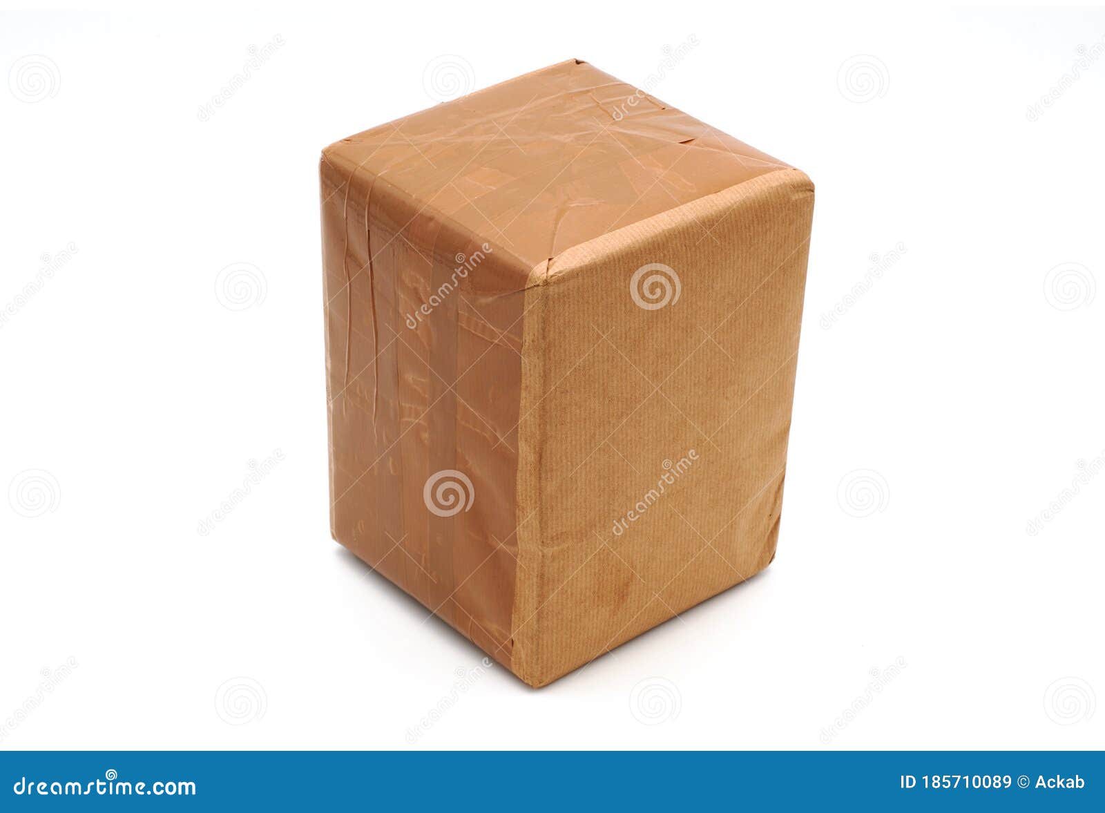 Generic Brown Packet Parcel Mystery Box Unknown Content Stock Image ...