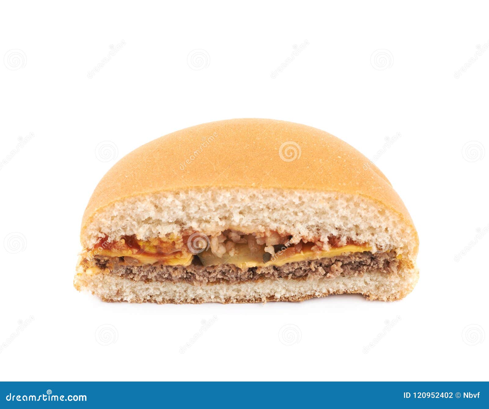 Generic Burger Composition Isolated Stock Photo - Image of cuisine ...