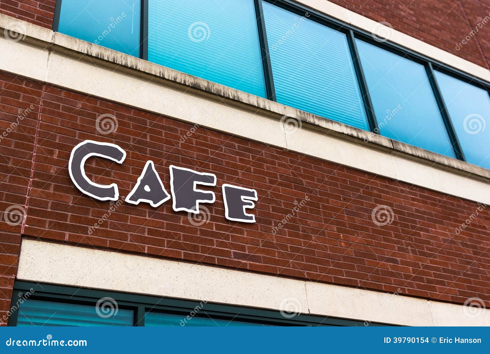 Generic Cafe Sign stock photo. Image of park, cafe, restaurant - 39790154