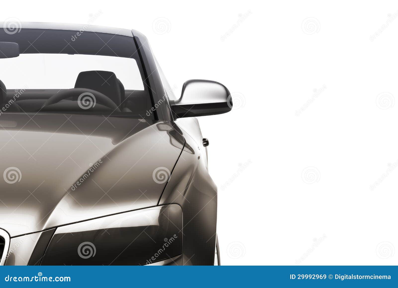 Generic car stock illustration. Illustration of headlight - 29992969
