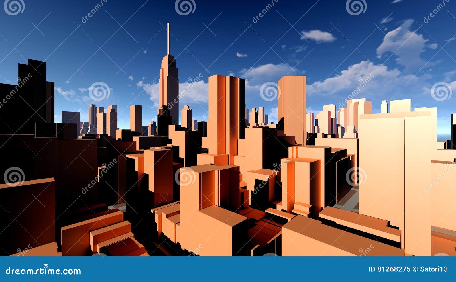 Cityscape Architecture Panorama Landscape Downtown Tall Building Big ...