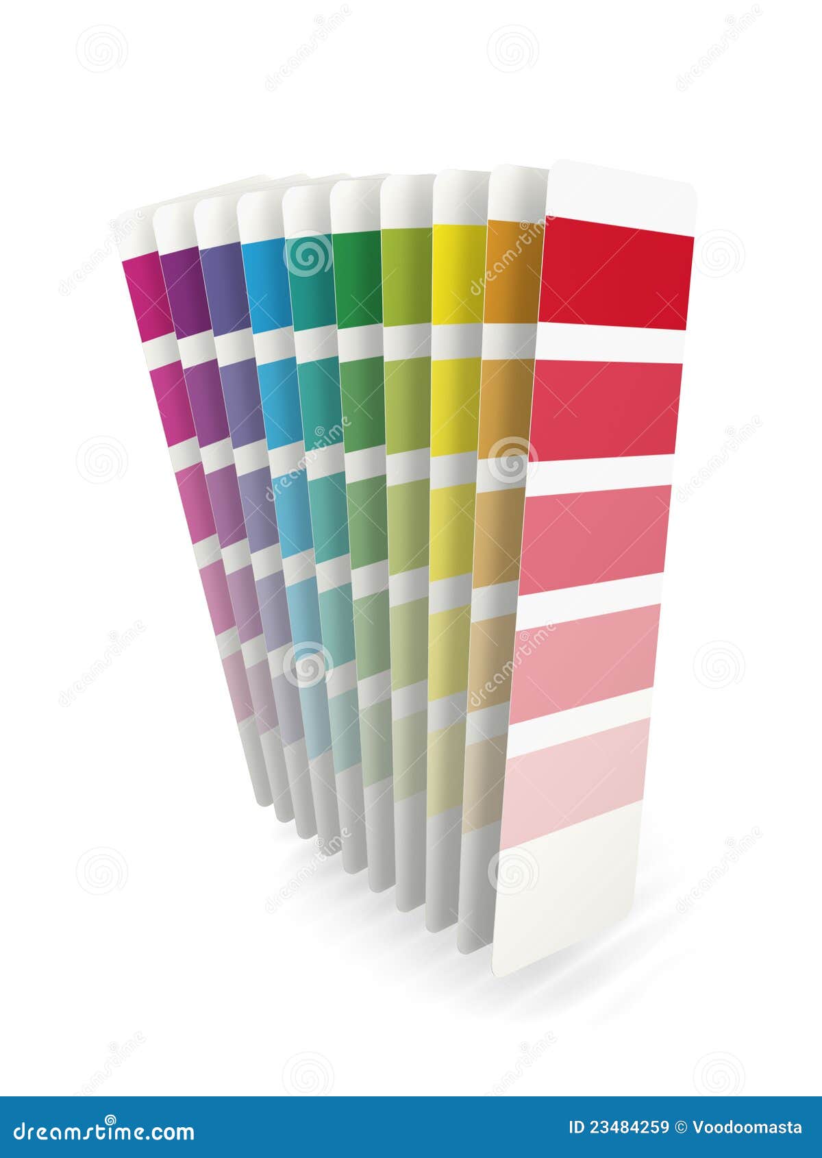 Generic color swatches stock illustration. Illustration of tint - 23484259