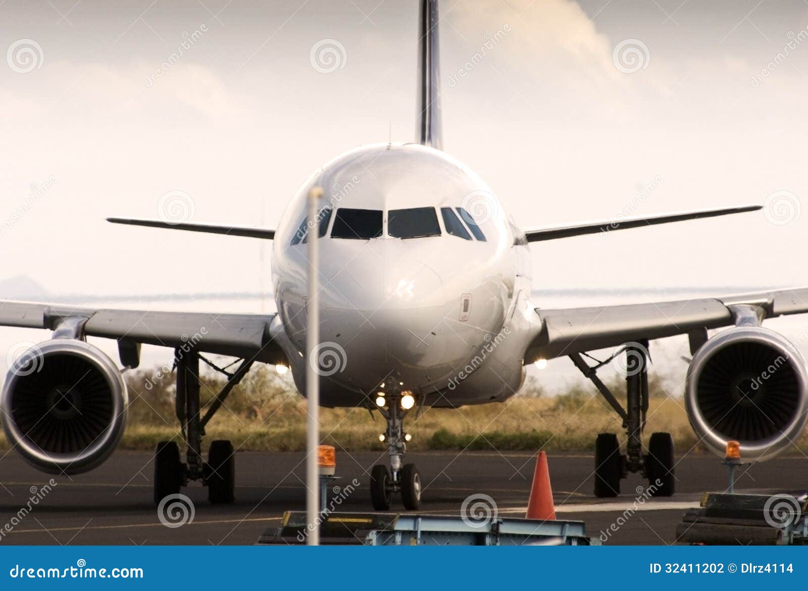 Generic Commercial Airplane Stock Photo - Image of airline, airport ...