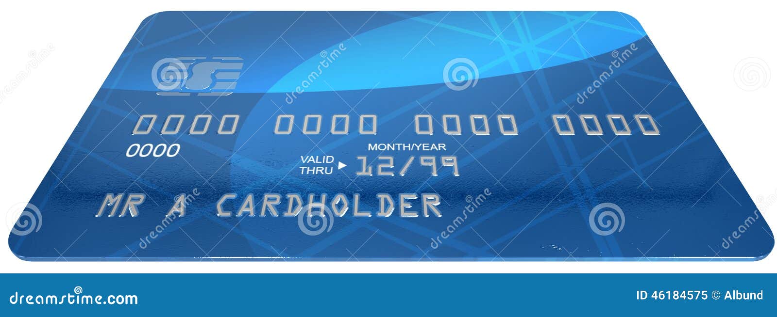 Generic Credit Card stock illustration. Illustration of global - 46184575