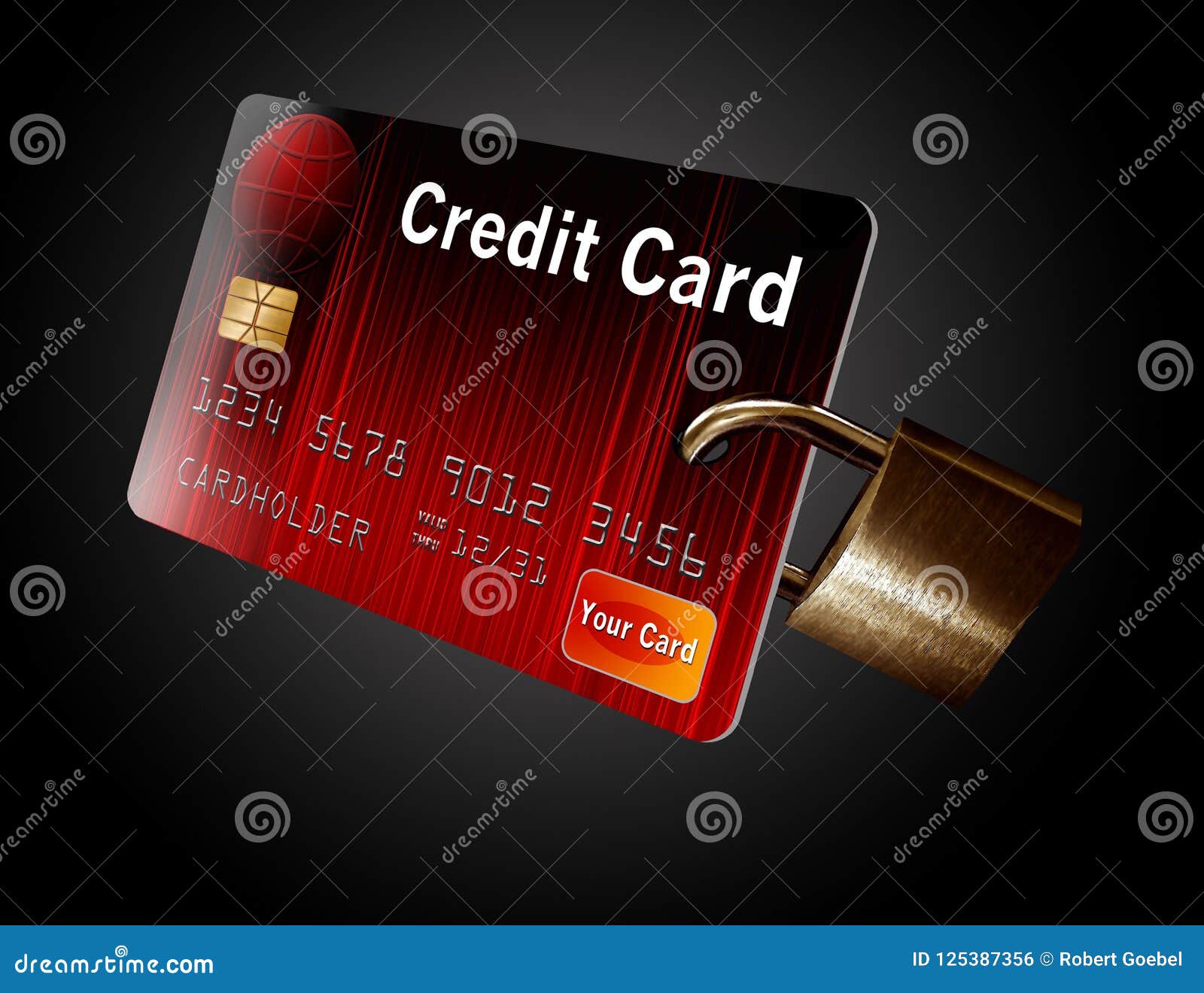 This is a Generic Credit Card Illustration. Stock Photo - Image of ...