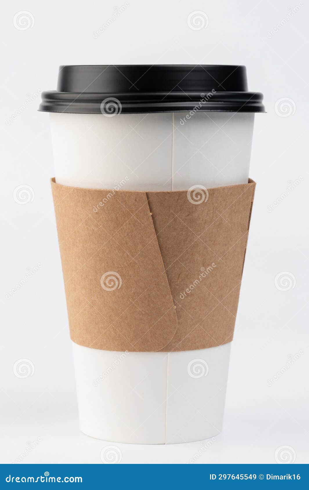 Generic cup for takeaway stock image. Image of space - 297645549