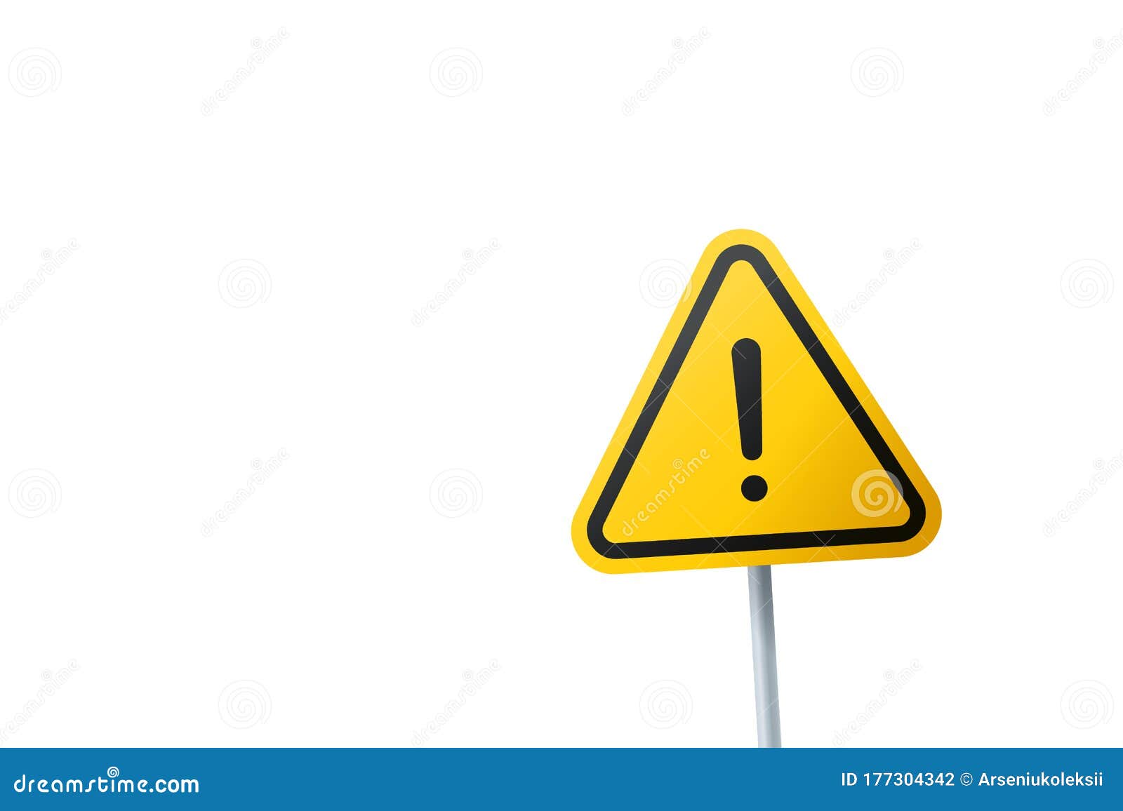 Generic danger symbol stock vector. Illustration of label - 177304342