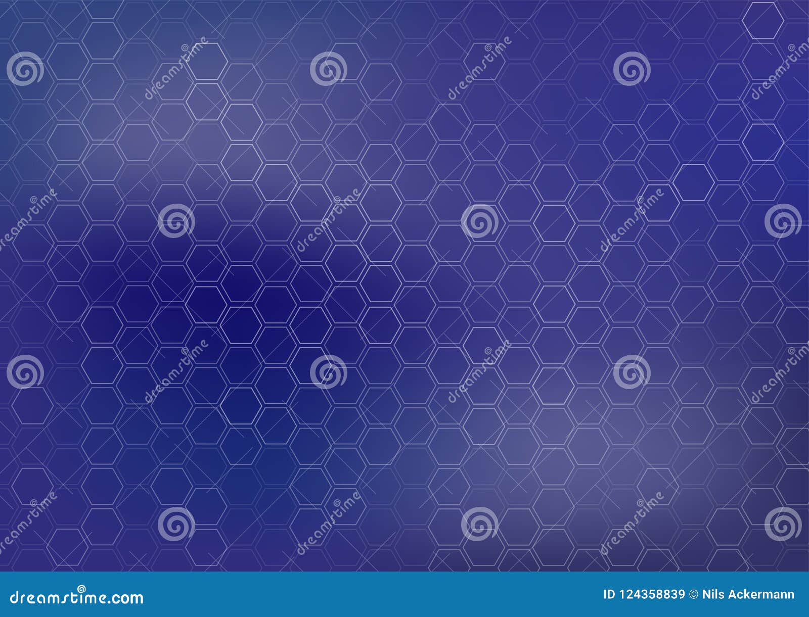 Generic Dark Blue Vector Background with Hexagonal Shapes Stock Vector ...