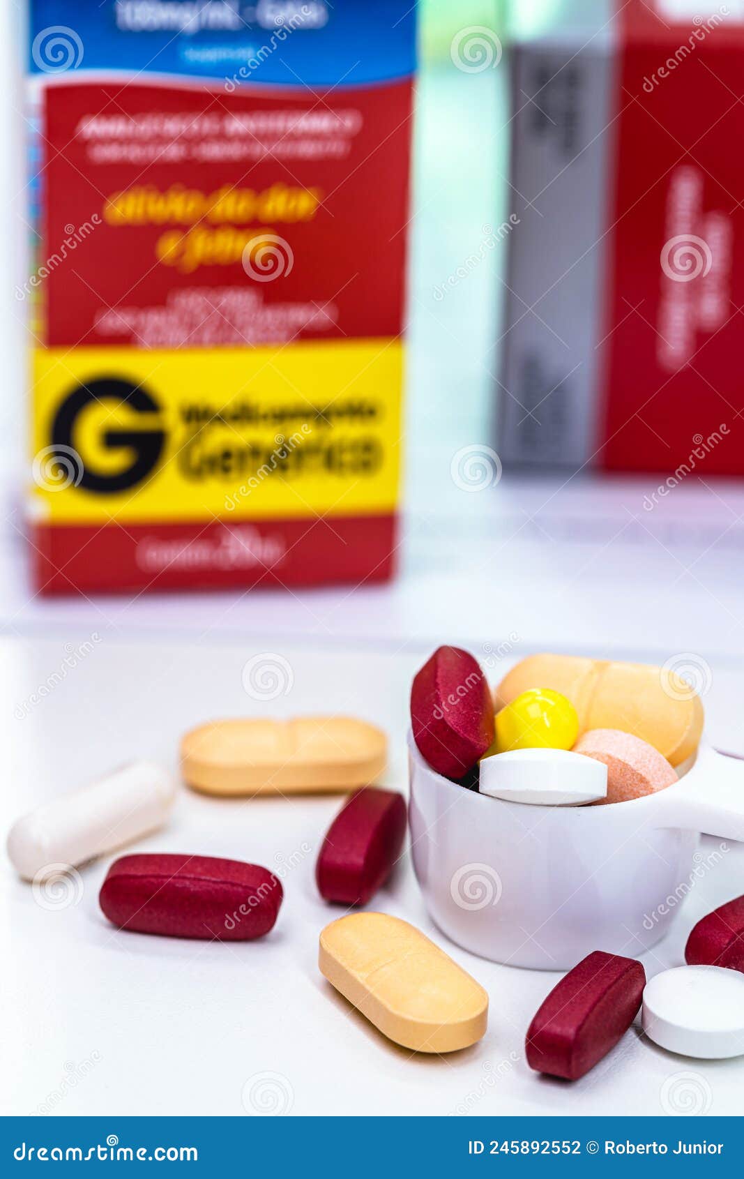 Generic Drug Tablets and Capsules, with the Same Active Substance ...
