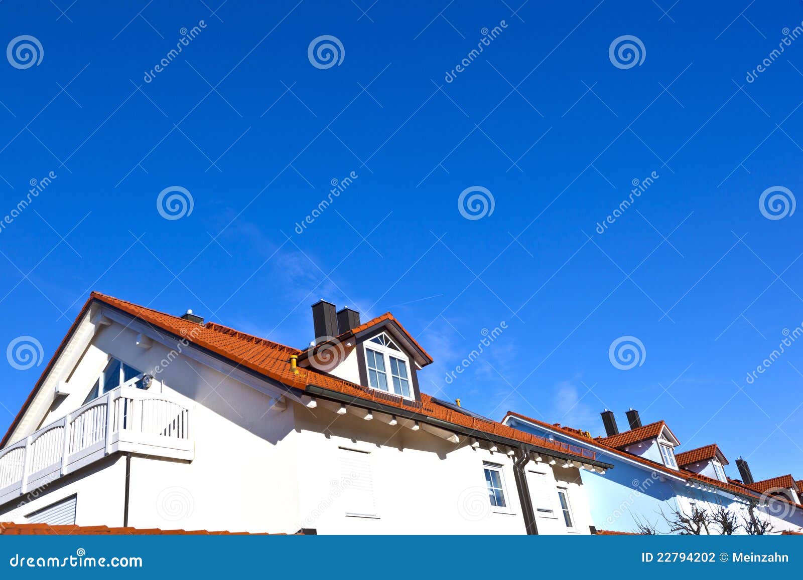Generic Family Home in Suburban Area Stock Photo - Image of mortgage ...