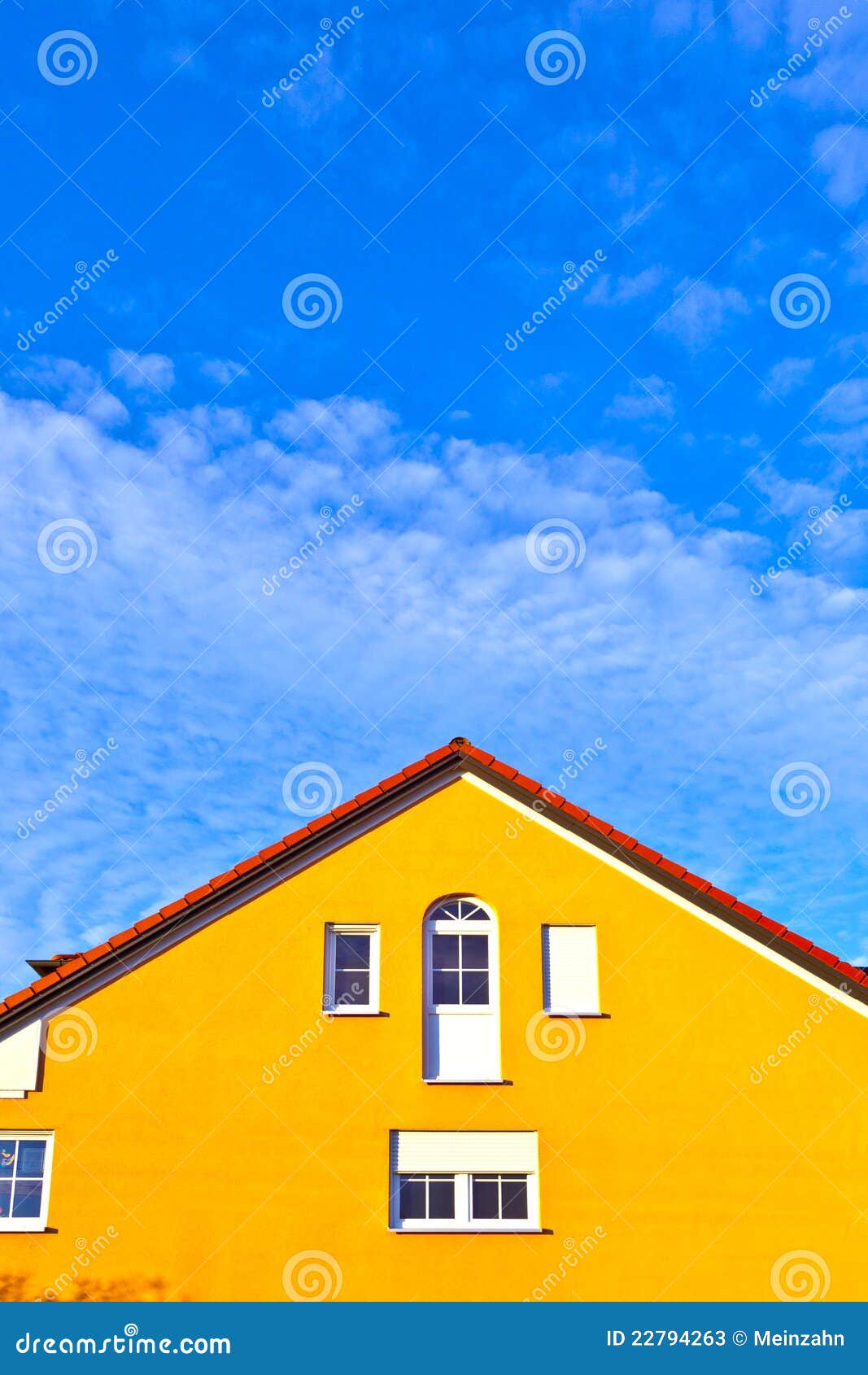 Generic Family Home in Suburban Area Stock Image - Image of mortgage ...