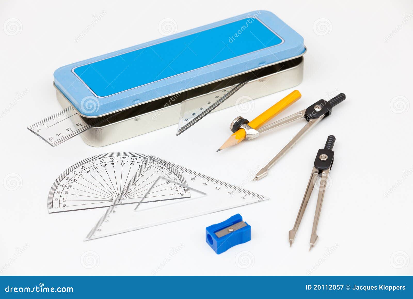 Generic High School Maths Set. Stock Image - Image of geometric ...