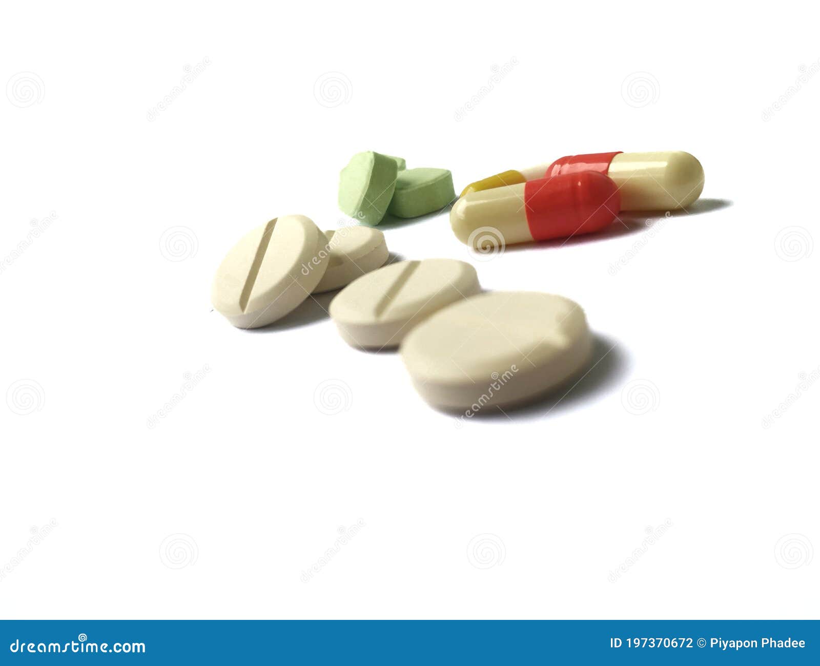 Generic Home Medicine or Personal Medicine Stock Photo - Image of ...
