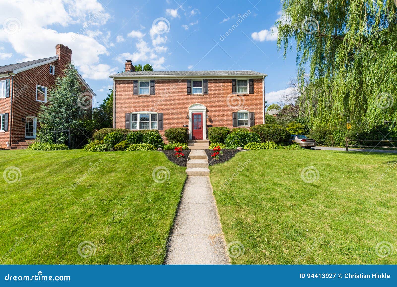 Generic Homes in Frederick, Maryland Stock Image - Image of generic ...