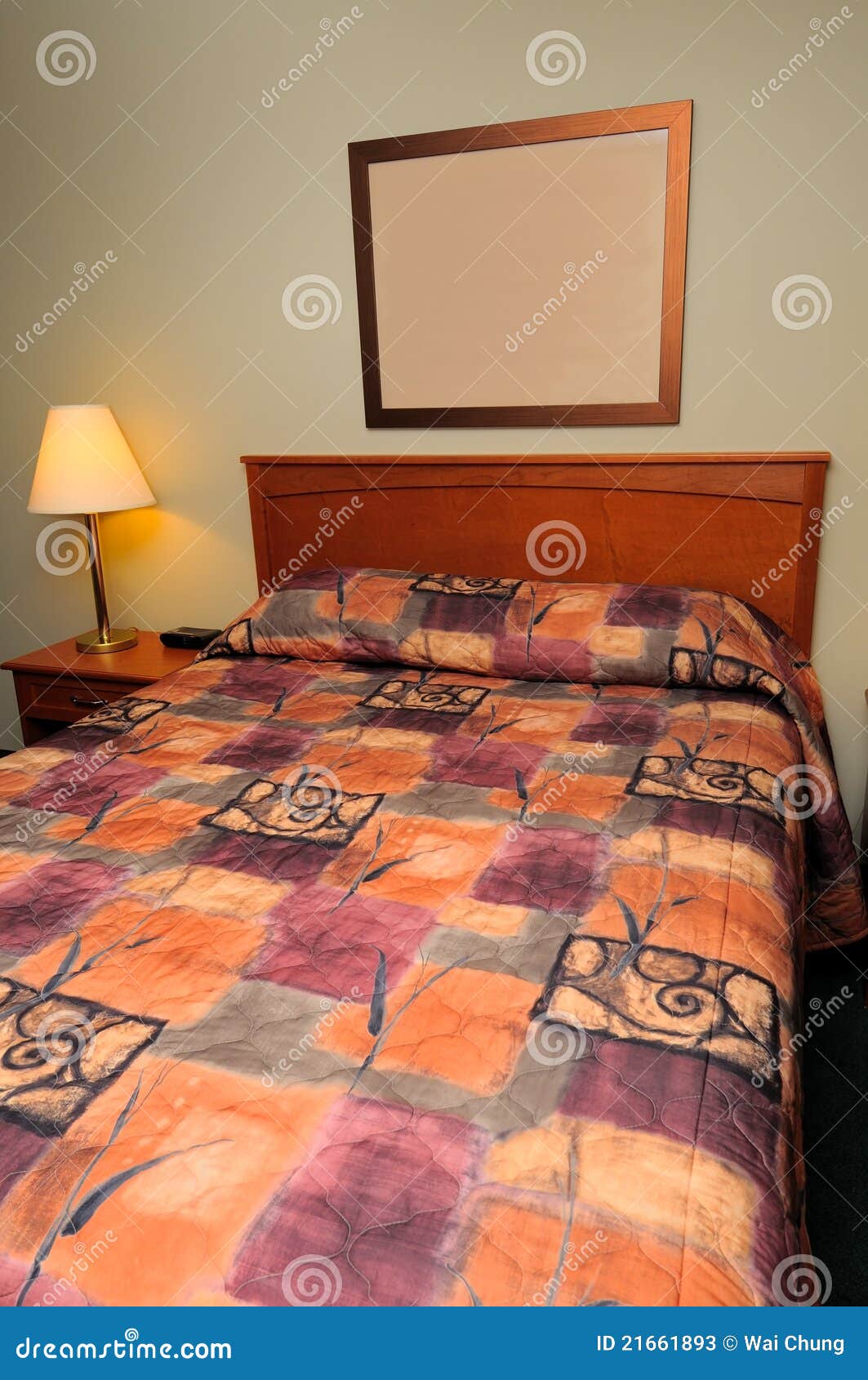 Generic hotel bedroom stock image. Image of house, lodging - 21661893