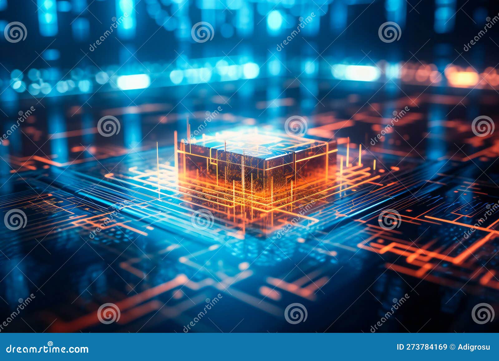 Generic Artificial Intelligence Abstract Concept Illustration. AI ...