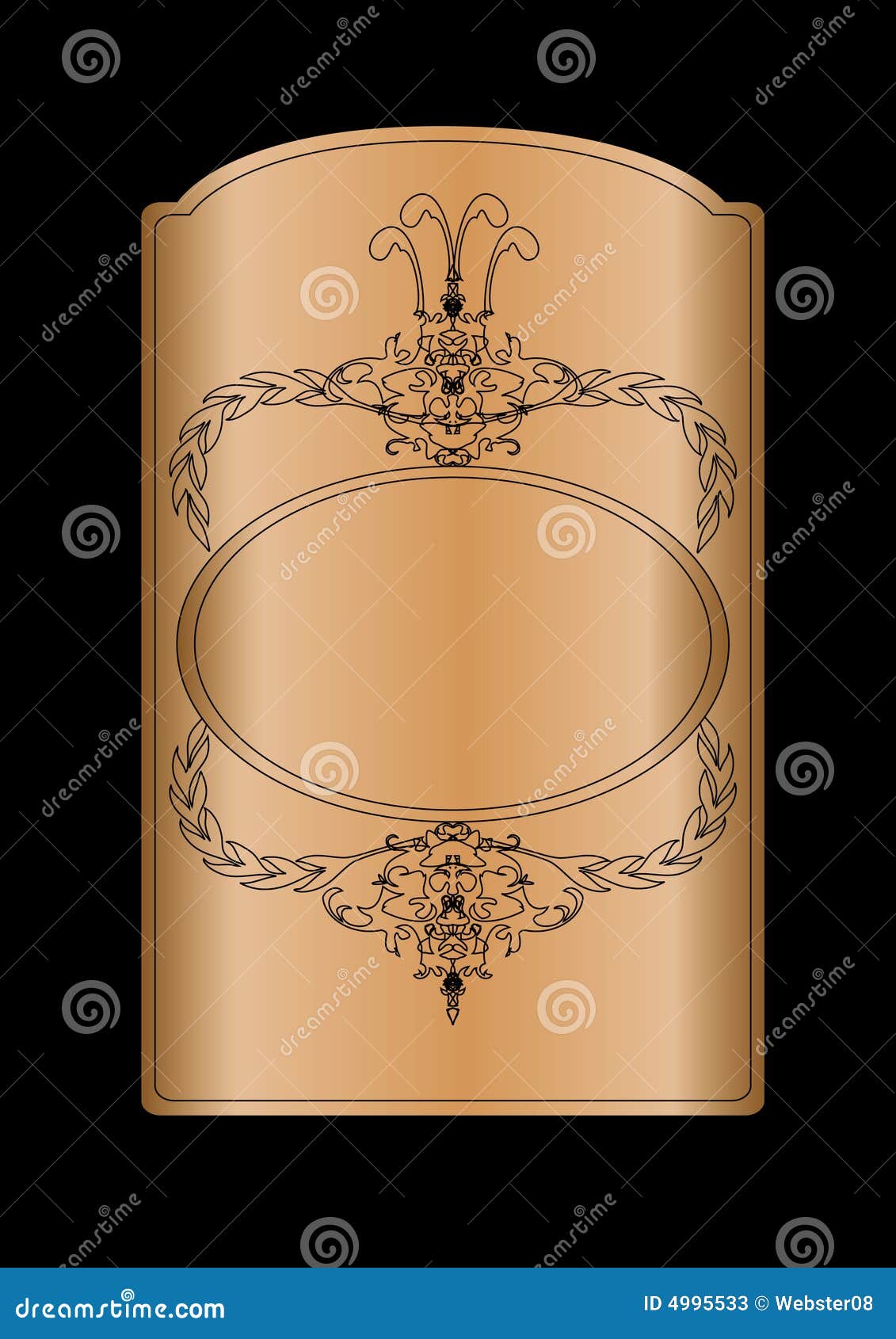 Generic Label Vector stock illustration. Illustration of grass - 4995533