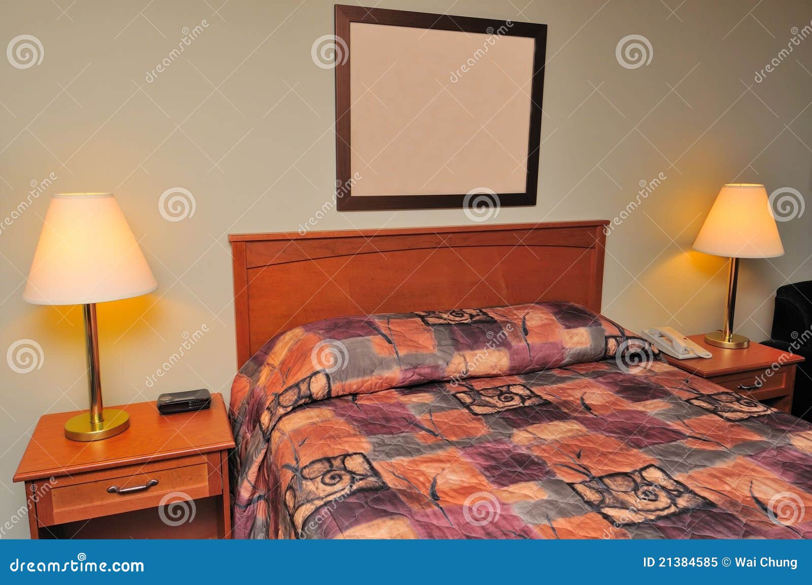 Generic lodging interiors stock image. Image of generic - 21384585