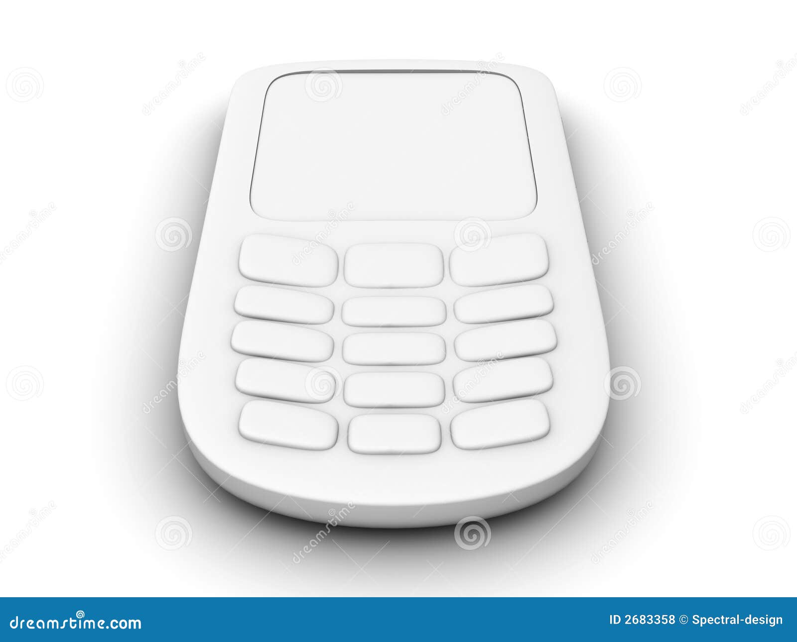 Generic Mobile Phone stock illustration. Illustration of device - 2683358