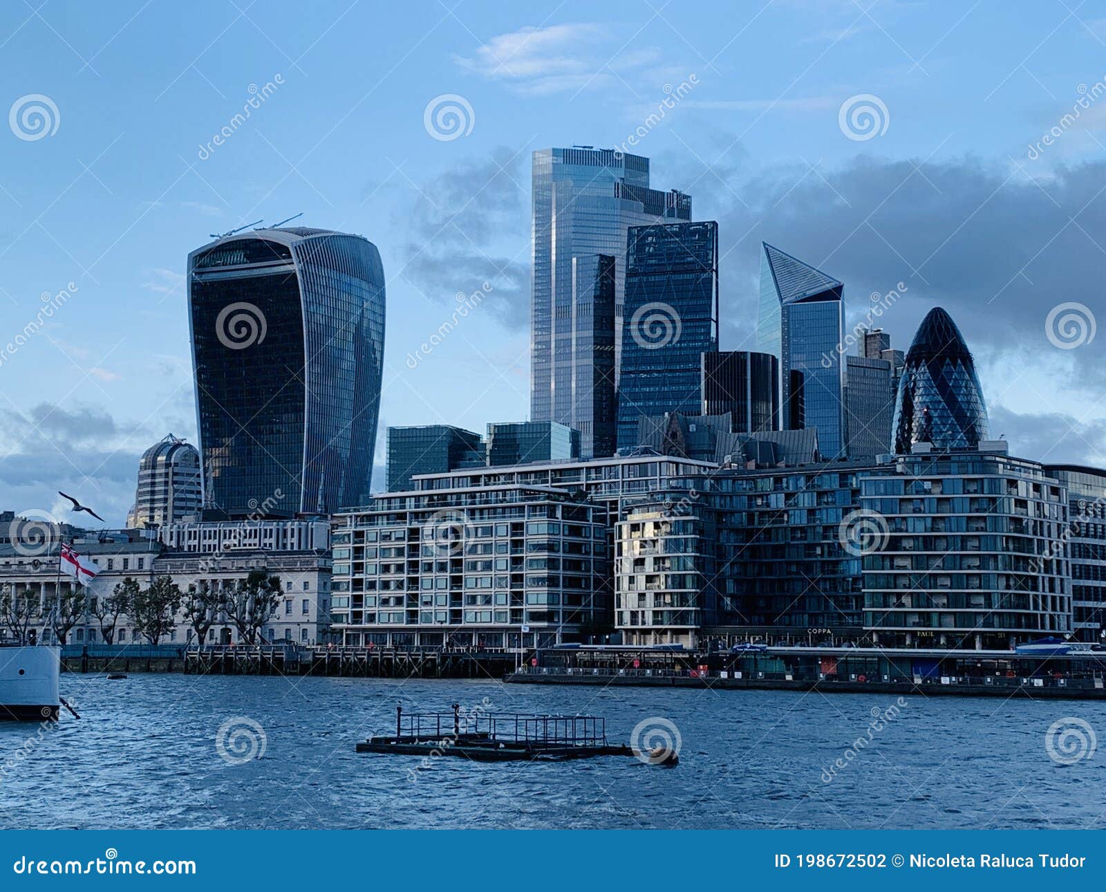 Generic Modern And Traditional Architecture Conceptual Image In London ...