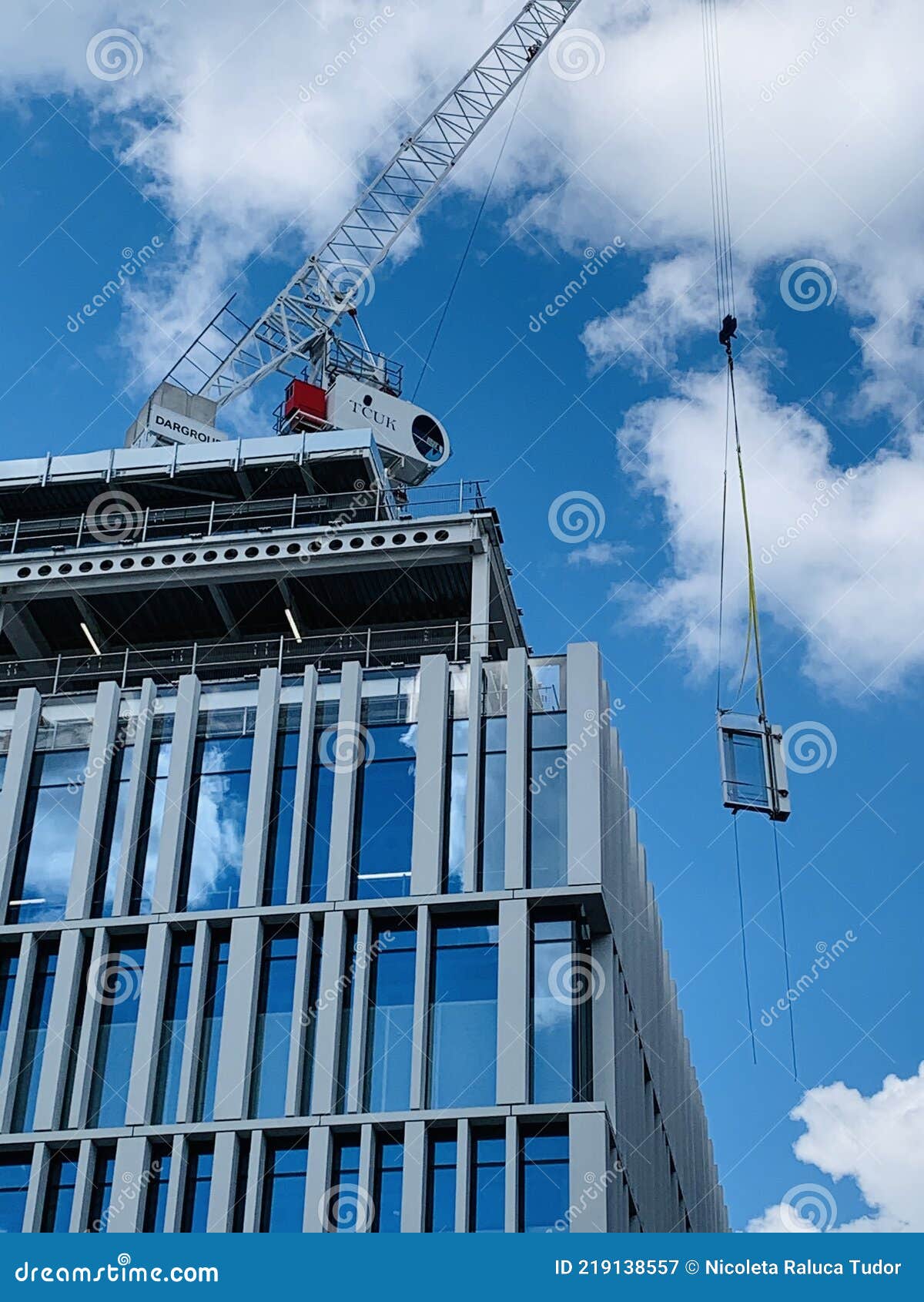 Construction Conceptual Image with Building Under Work in London ...