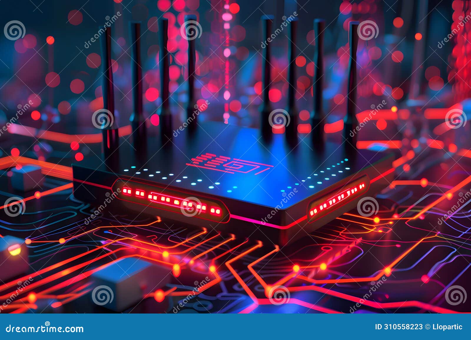 Generic Modern High Speed 5G Next Generation Router for Home Secure ...