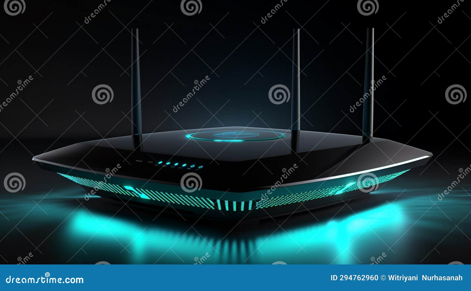 Generic Modern High Speed Router for Home Secure Networks. Wireless ...