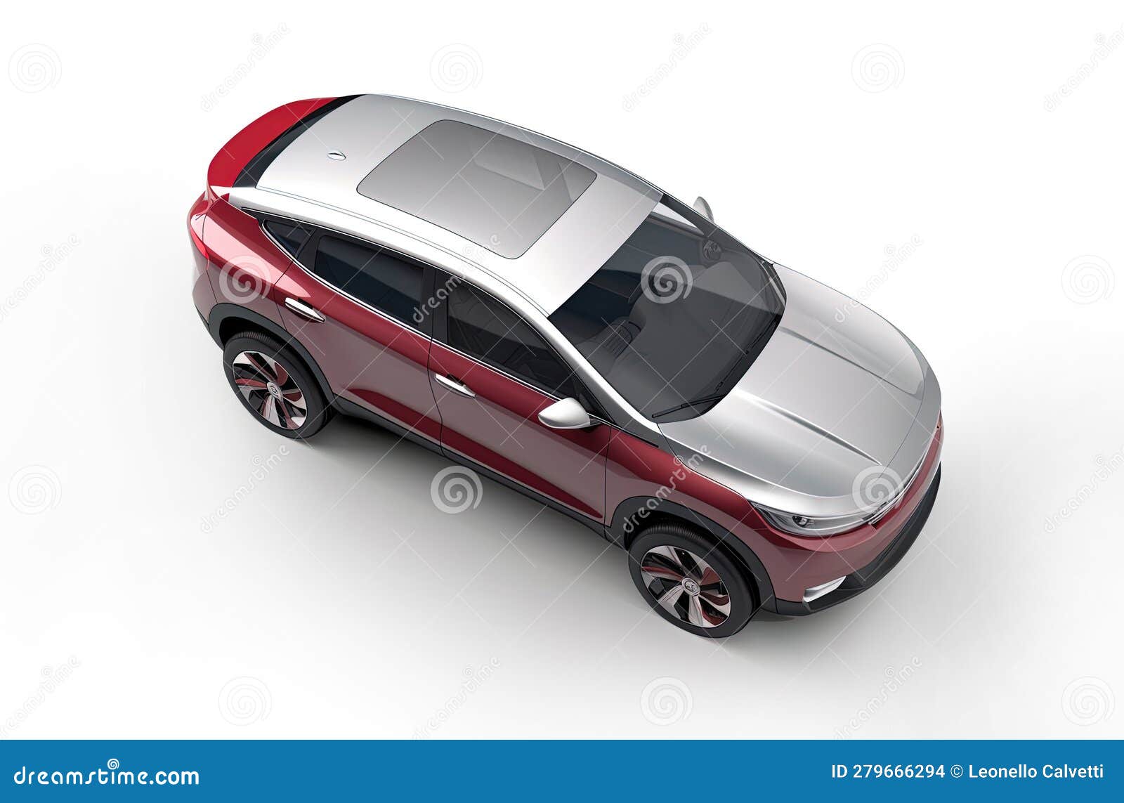 Generic Modern SUV Car. Generative a.I Stock Illustration ...
