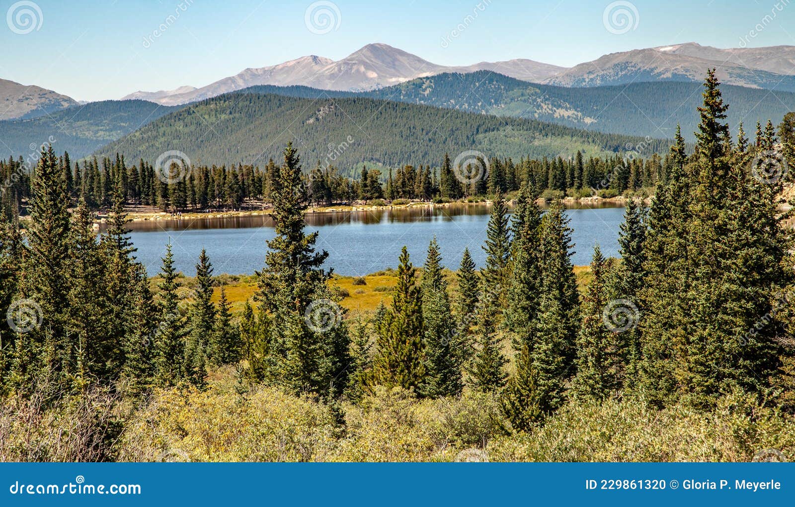 Generic Mountain Scenic Landscape Background Royalty-Free Stock ...