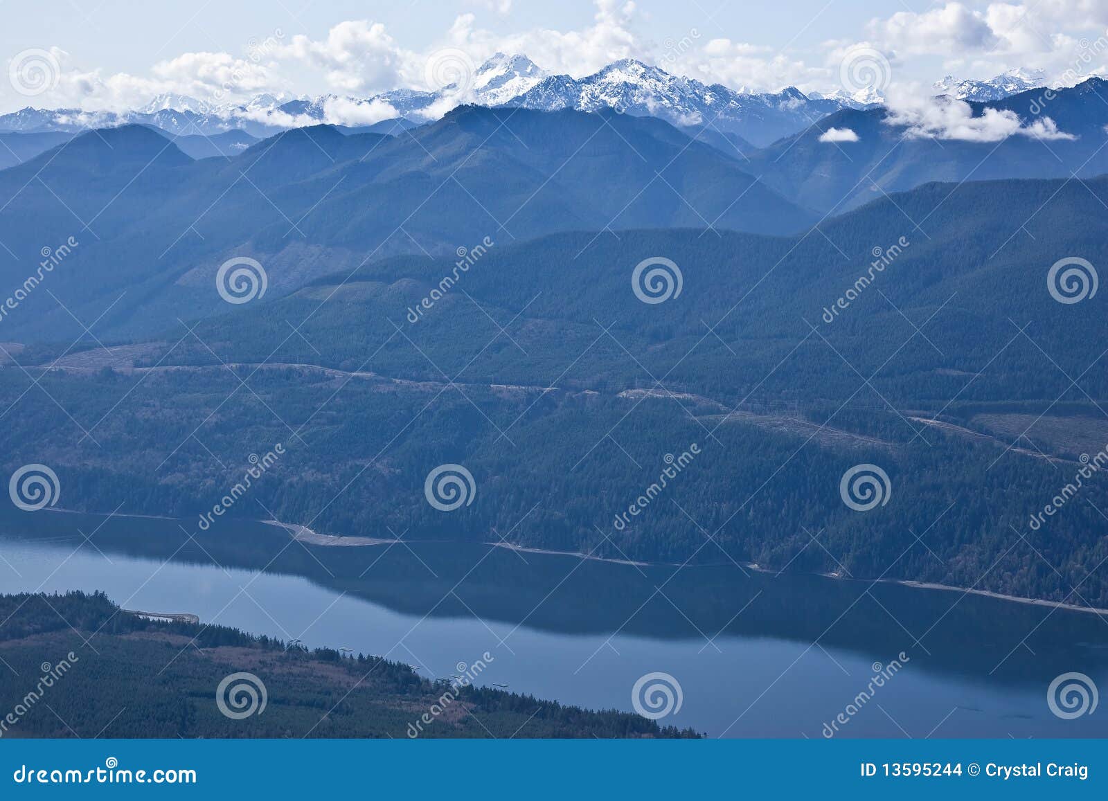 Generic Pacific Northwest Scenery Stock Photo - Image of foothills ...