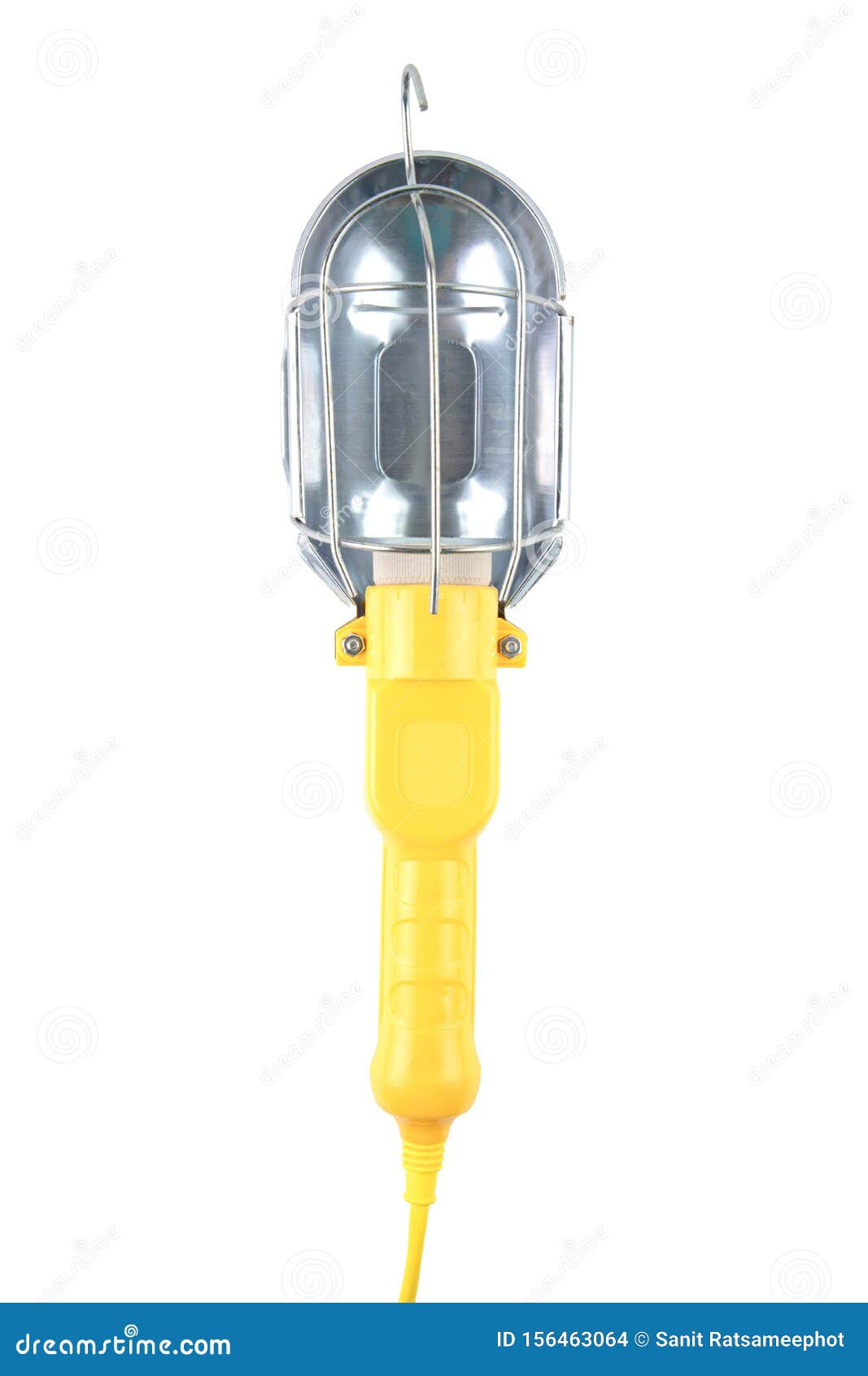 Generic Portable Hand Maintenance Work Lamp. Stock Photo - Image of ...