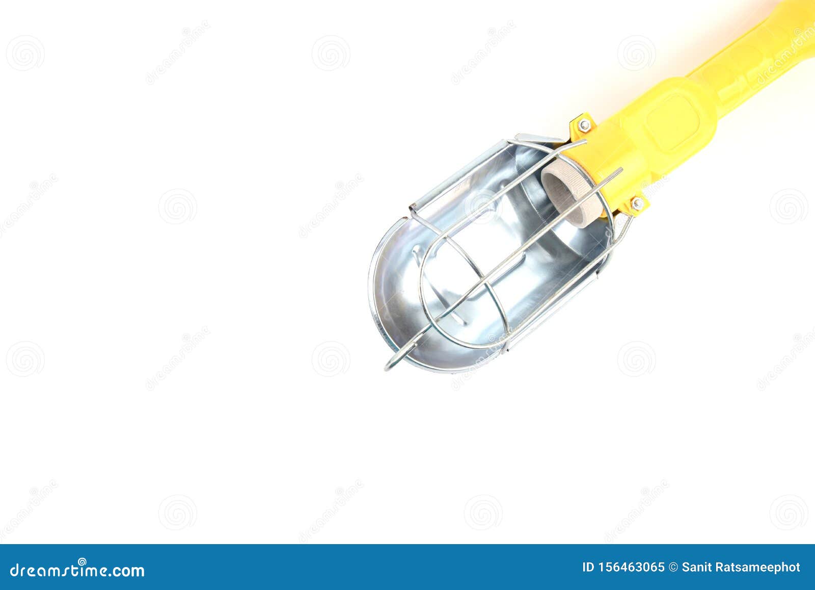 Generic Portable Hand Maintenance Work Lamp. Stock Image - Image of ...