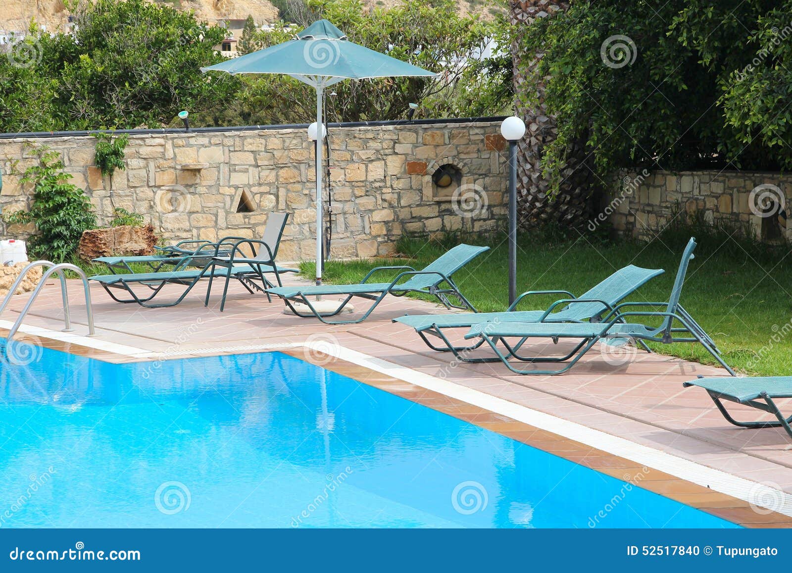 Generic Resort Swimming Pool Stock Photo - Image of parasol, luxury ...
