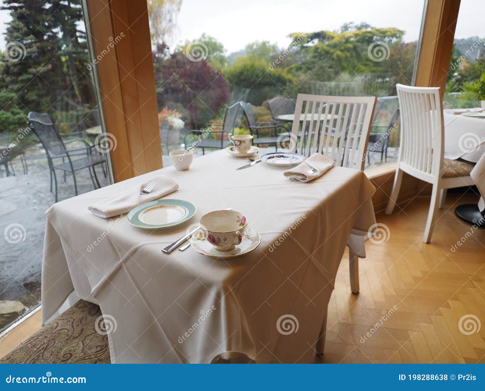 Generic Restaurant Interior Stock Photo - Image of cutlery, beverage ...