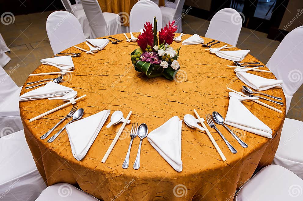 Generic Restaurant Table Layout Stock Image - Image of menu, details ...