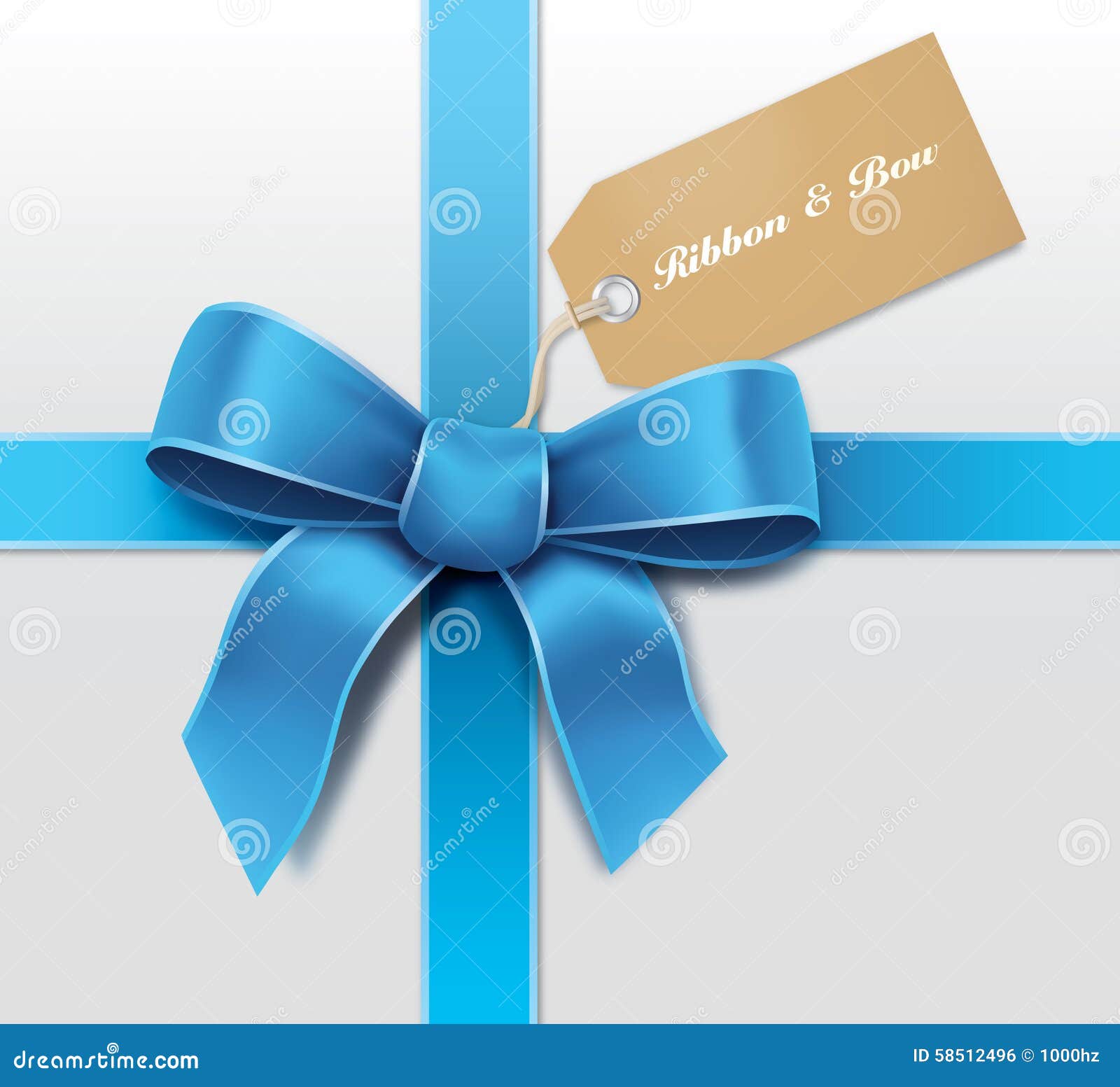 Generic ribbon image stock vector. Illustration of decorative - 58512496