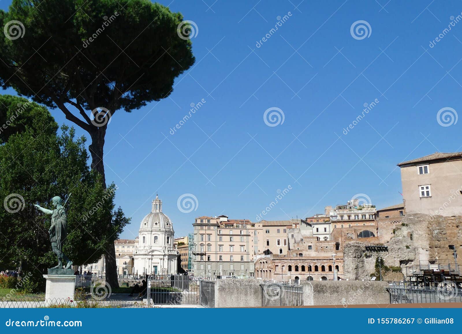 Generic scenes in Rome. stock image. Image of italia - 155786267